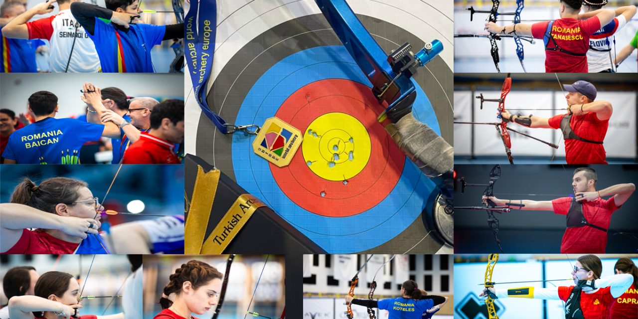 Aur, argint şi bronz european pentru România la tir cu arcul - Federația Română de Tir cu Arcul